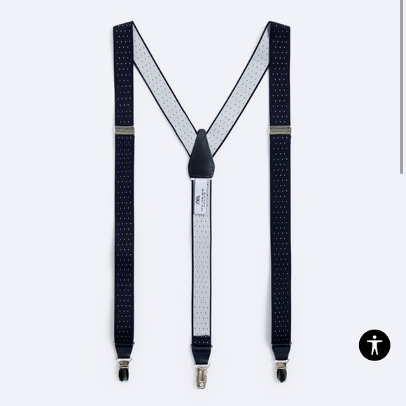 Zara | Accessories | Zara Mens Jacquard Suspenders M | Poshmark